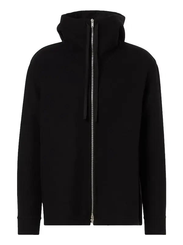 JIL SANDER Virgin Wool Jacket - Black