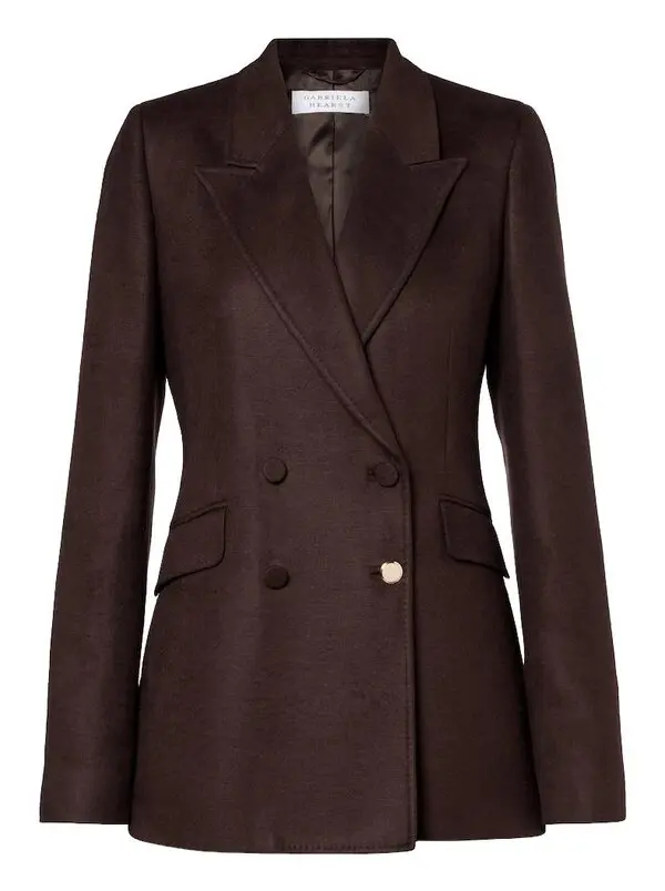 Gabriela Hearst Stephanie Silk Blazer - Brown