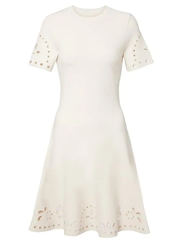 Ulla Johnson Fania Broderie Anglaise Minidress - White