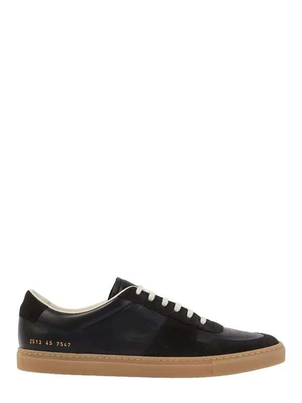 COMMON PROJECTS Achilles Leather And Suede Sneakers - Black