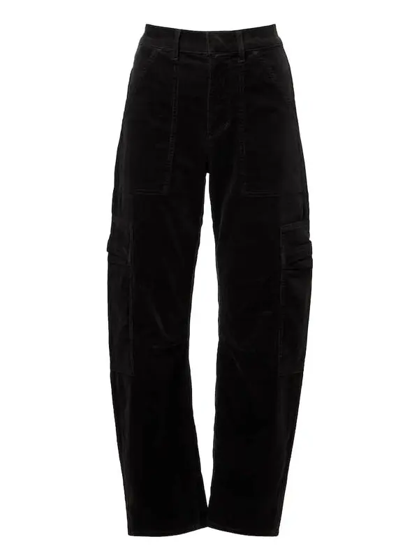 Citizens Of Humanity Marcelle Barrel-leg Cargo Pants - Black