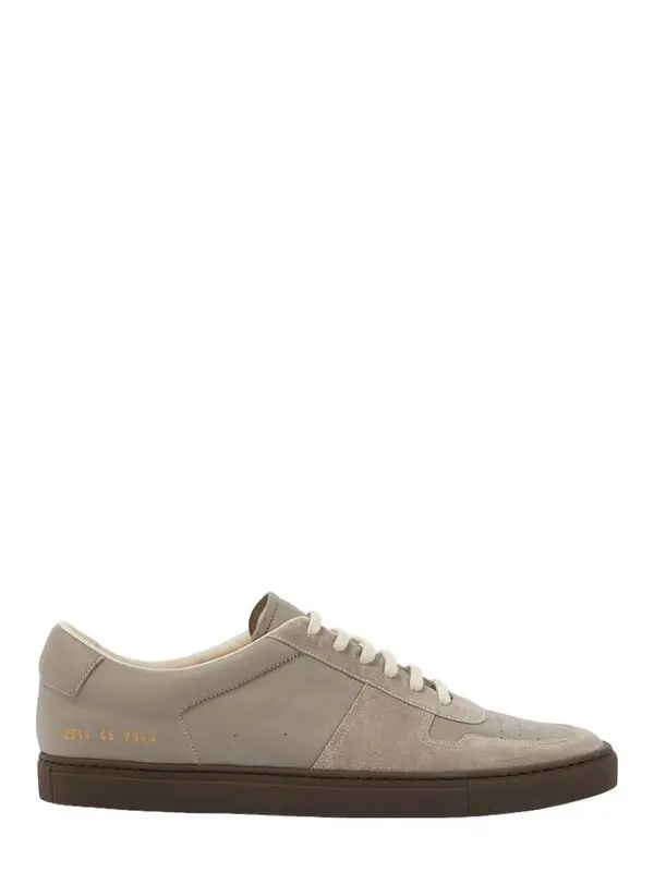 COMMON PROJECTS Achilles Leather And Suede Sneakers - Grey