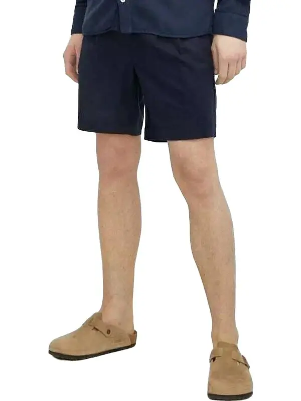 BRUUNS BAZAAR Button-fastening Shorts - Blue