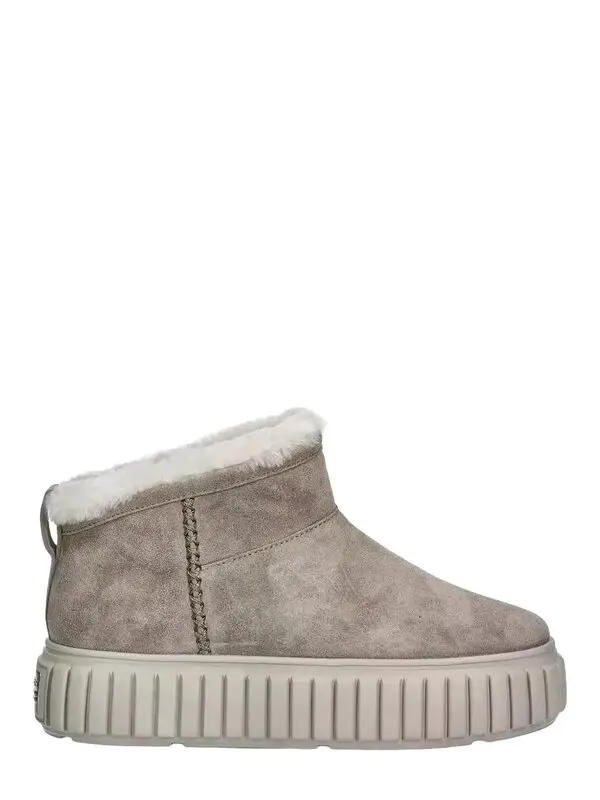 KENNEL&SCHMENGER Shearling-lined Platform Boots - Grey