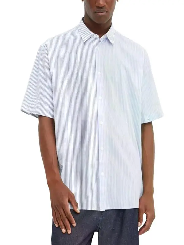 Desigual Striped-pattern Shirt - Blue