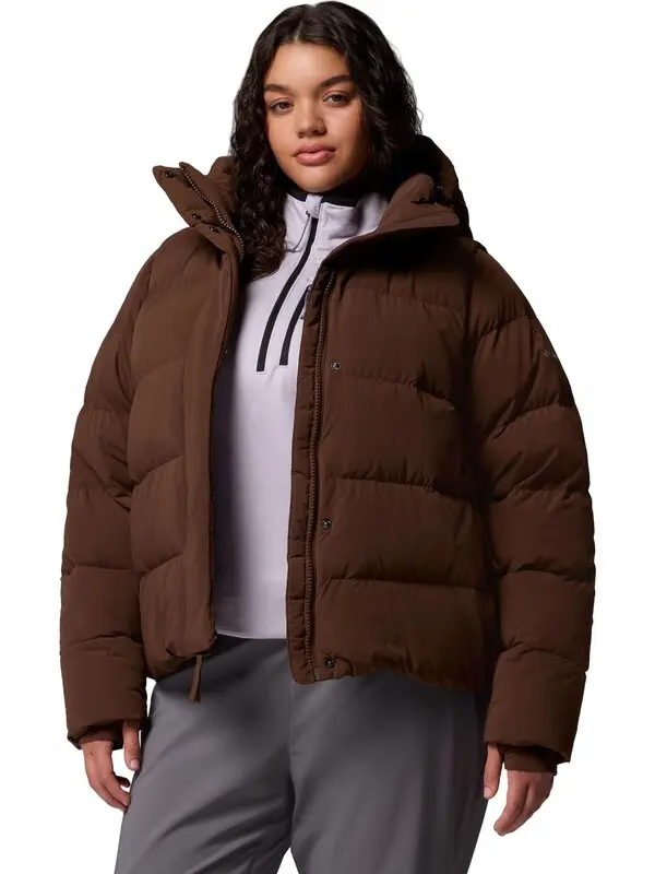 Columbia Amaze Puff Hooded Jacket - Tobacco