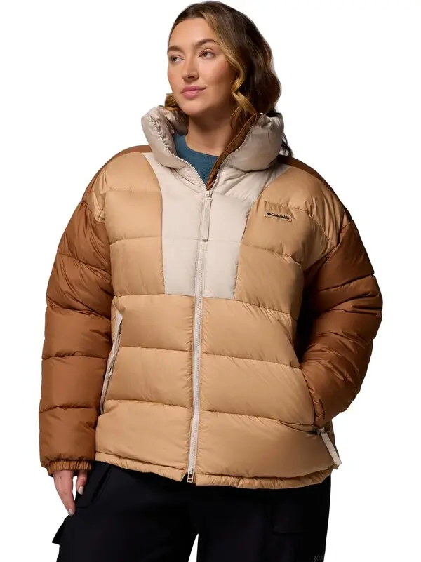Columbia Pike Lake™ Jacket Plus Size - Canoe, Camel Brown, Dark Stone