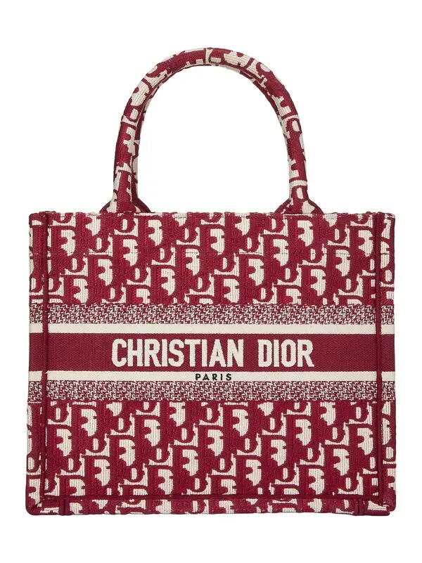 Dior Diorissimo Book Tote - Red