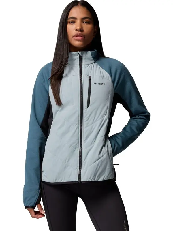 Columbia Arctic Crest™ Hybrid Full Zip Jacket - Crushed Blue, Everblue, Black