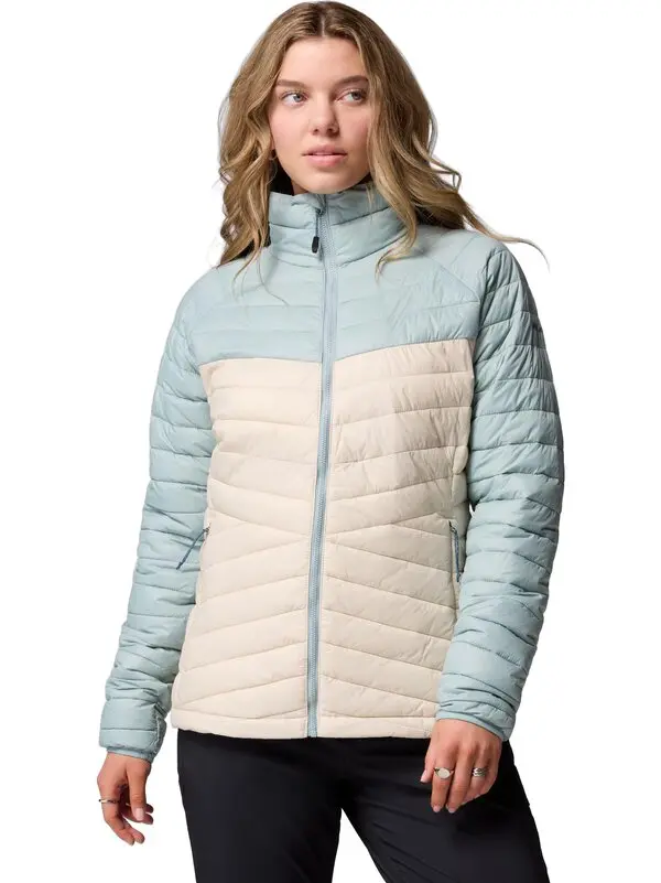 Columbia Powder Pass™ Jacket - Dark Stone, Crushed Blue