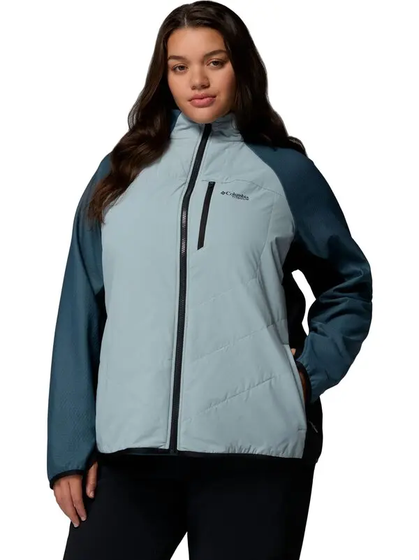 Columbia Arctic Crest™ Hybrid Full-zip Fleece Jacket - Crushed Blue, Everblue, Black