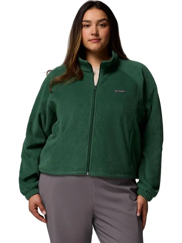 Columbia Relaxed Full Zip Fleece Jacket - Rain Forest