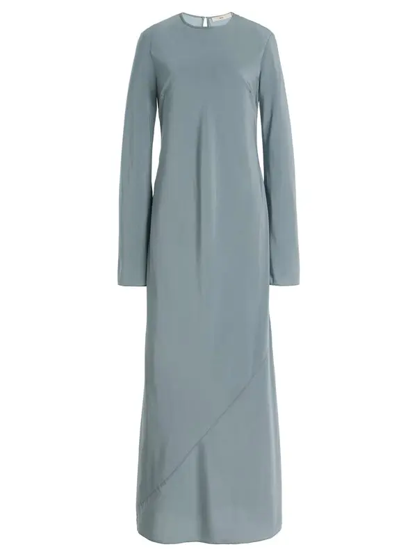 Sir The Label Piero Silk Gown - Blue