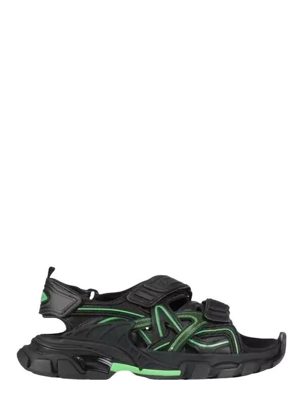 Balenciaga Track Sandal - Black