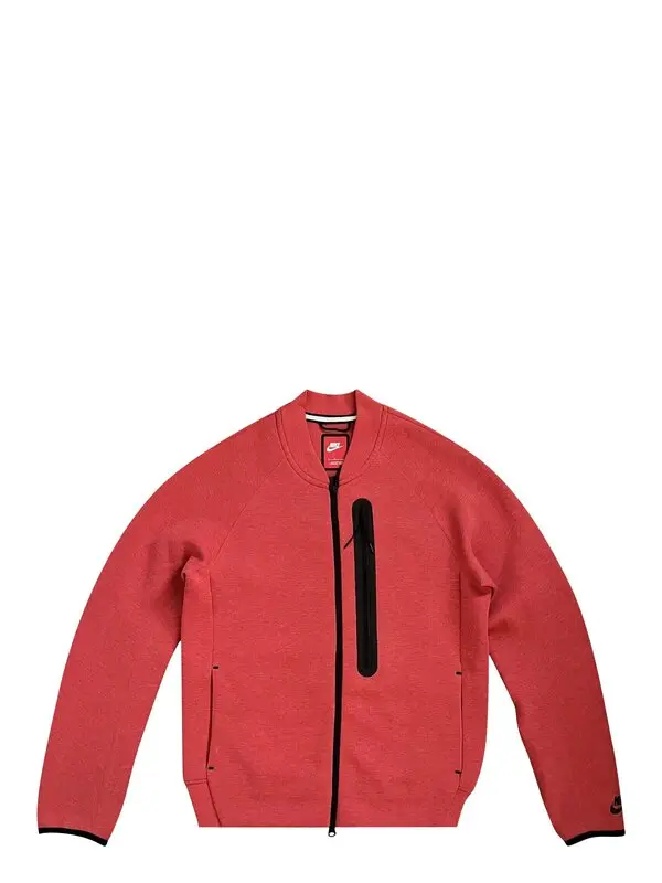 Nike Sportswear Tech Fleece Bomber Jacket - Red