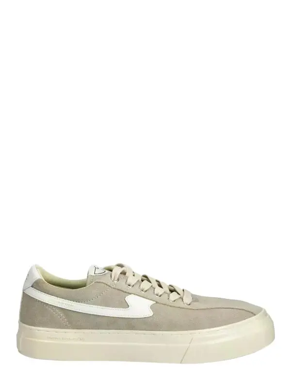 S.W.C STEPNEY WORKERS CLUB Suede Stripe Sneakers - Grey