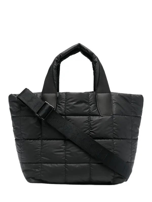 VEECOLLECTIVE Padded 'matbla' Tote Bag - Black