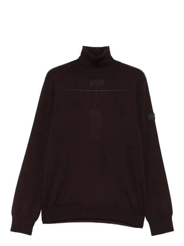 MAISON MARGIELA Turtleneck Sweater - Brown
