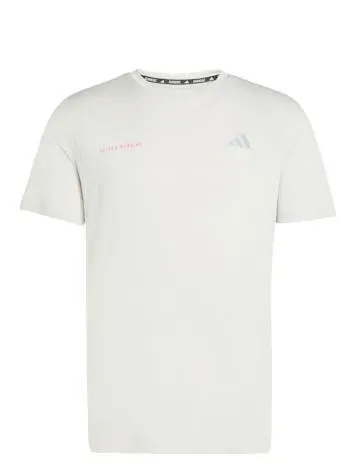 Adidas Own The Run Melange Tee Shirt - Orbit Grey