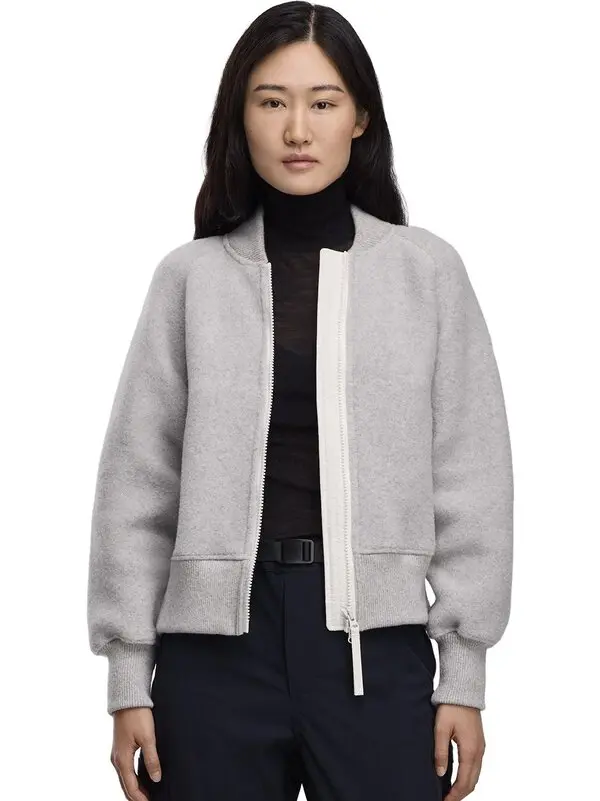 Canada Goose Sierra Fleece Bomber - Silverbirch Heather