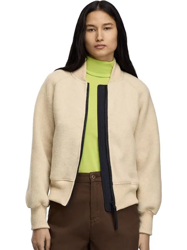 Canada Goose Sierra Fleece Bomber - Light Tan