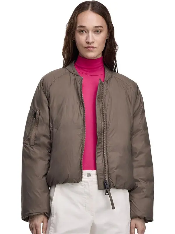 Canada Goose Elba Bomber - Taupe Grey