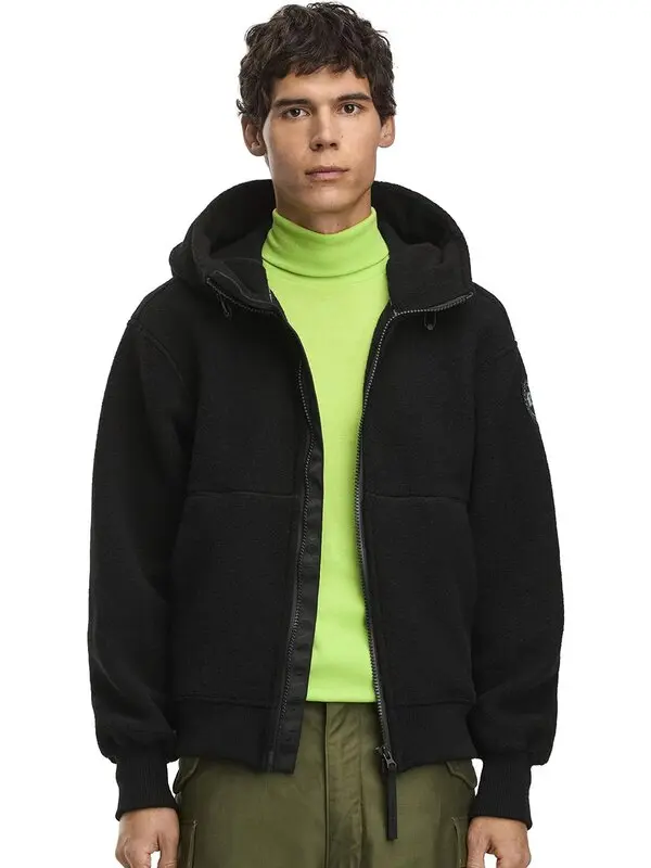 Canada Goose Chilliwack Fleece Bomber - Black