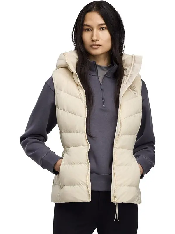 Canada Goose Clair Vest Tonal Label - Linen