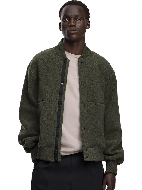 Canada Goose Hudson Fleece Bomber - Dark Sage