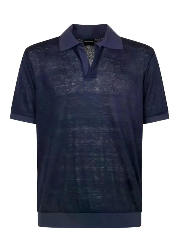 Giorgio Armani Short-sleeved T-shirt - Blue