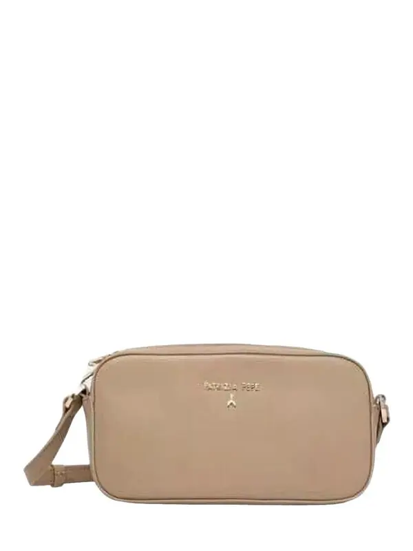 Patrizia Pepe Logo-plaque Cross-body Bag - Neutrals
