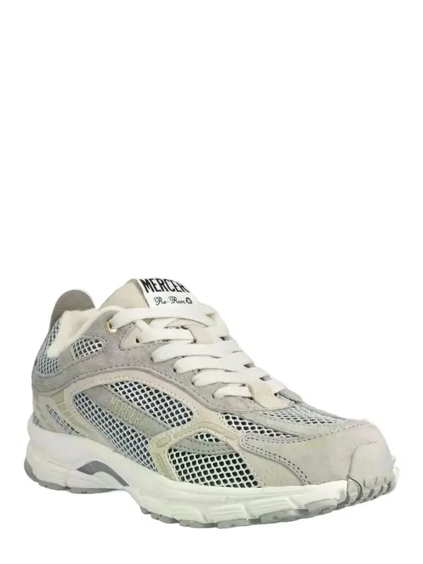 THE MERCER BRAND Re-run Panelled Sneakers - Grey