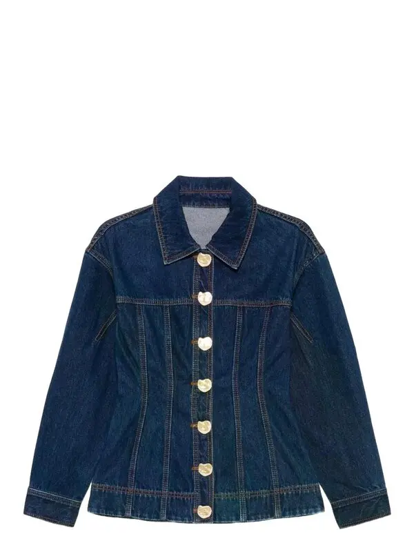 Aje Gianna Denim Shirt - Blue