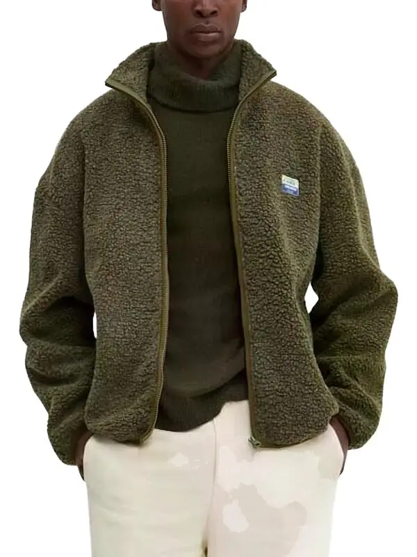 American Vintage Hoktown Zip-up Jacket - Green