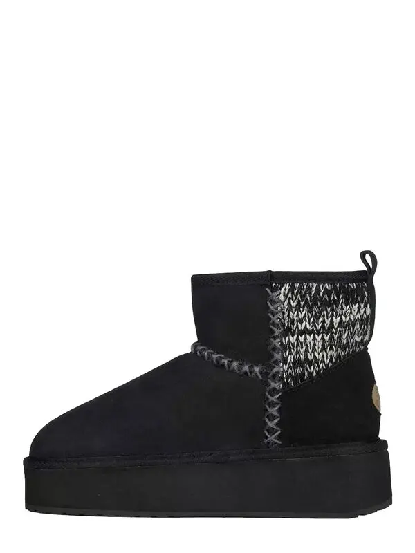 EMU AUSTRALIA Logo-patch Ankle Boots - Black