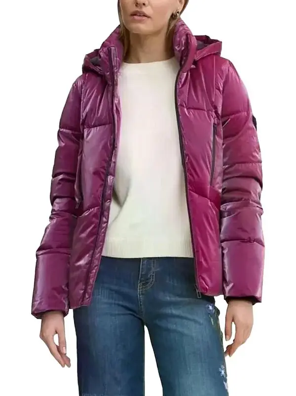 Desigual Quilted Jacket - Pink