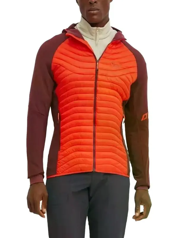 DYNAFIT Hooded Quilted Jacket - 4491 Red