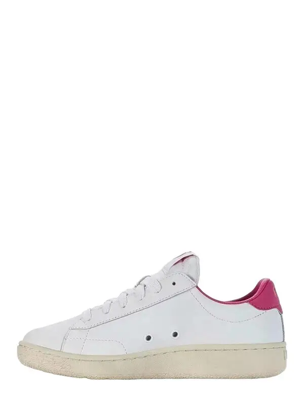 K-Swiss Leather Panel Low-top Sneakers - White