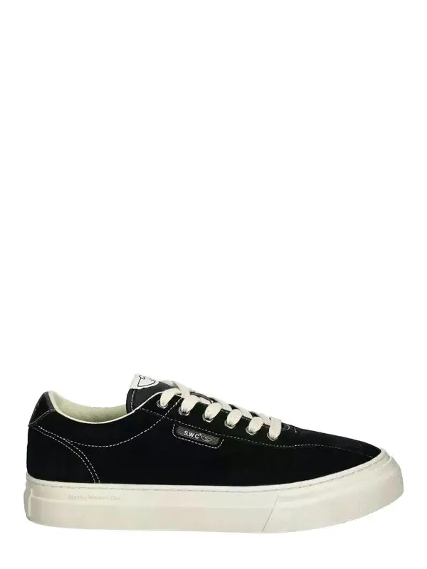 S.W.C STEPNEY WORKERS CLUB Suede Sneakers - Black