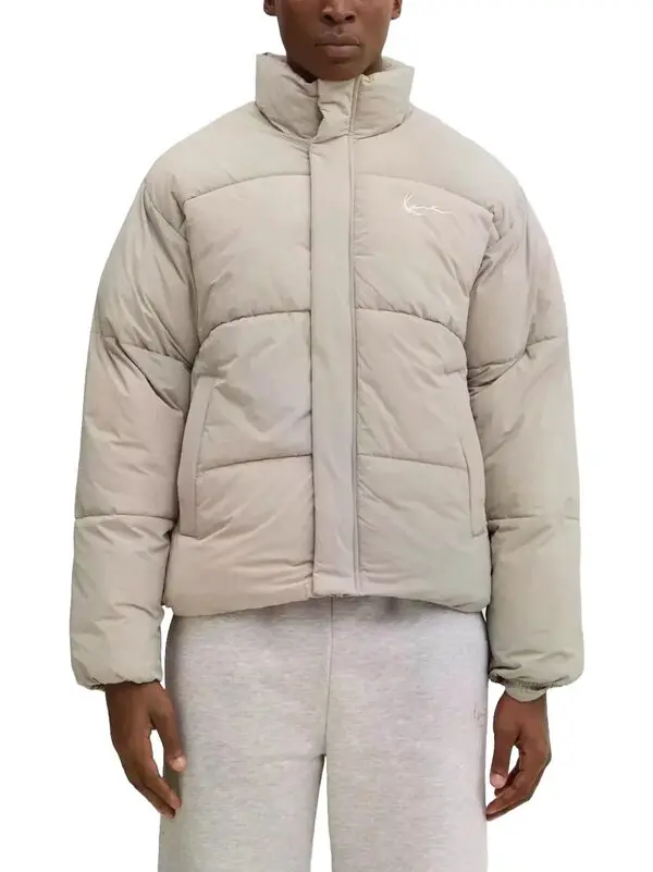 KARL KANI Quilted Puffer Jacket - Neutrals