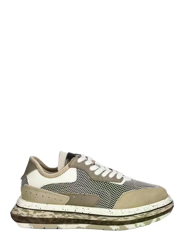 Desigual Panelled Platform Sneakers - Neutrals