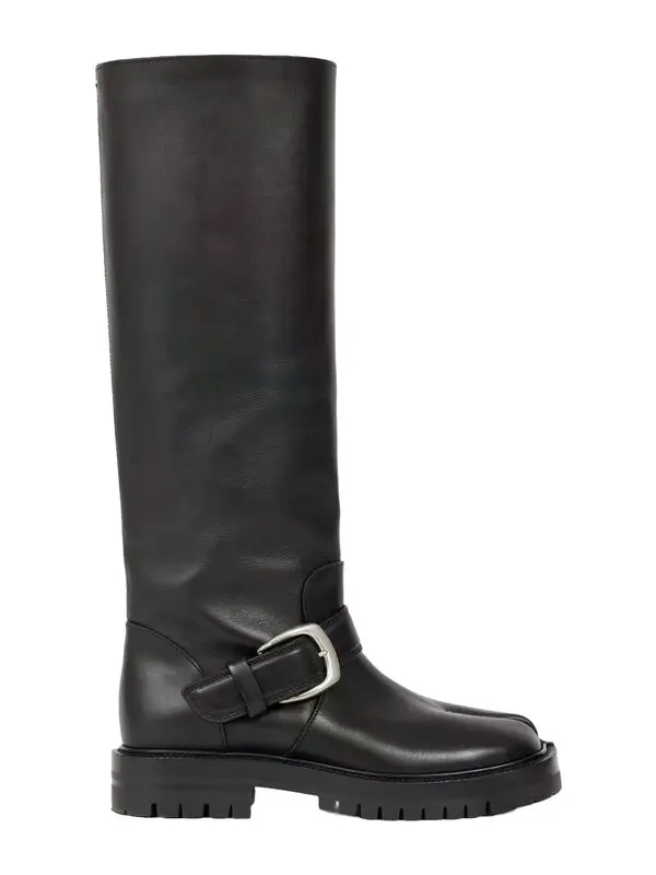 MAISON MARGIELA Tabi Knee Boots - Black