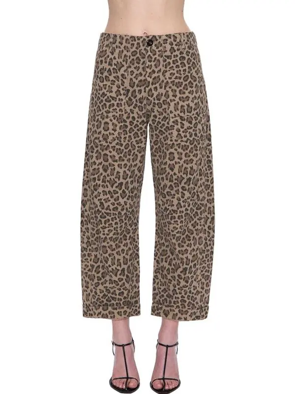 PISTOLA Tori Ankle Utility Wide Leg Pants - Feline