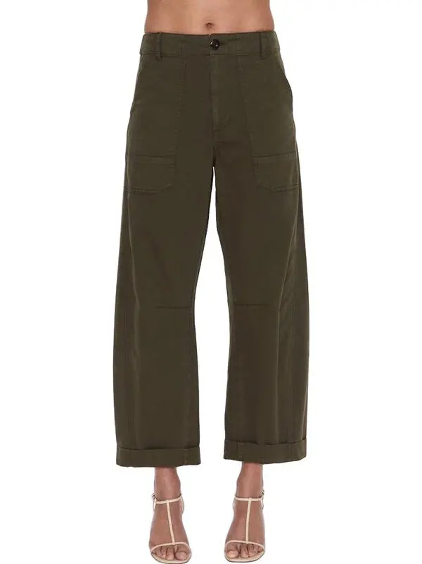 PISTOLA Tori Ankle Utility Wide Leg Pants - Sequoia