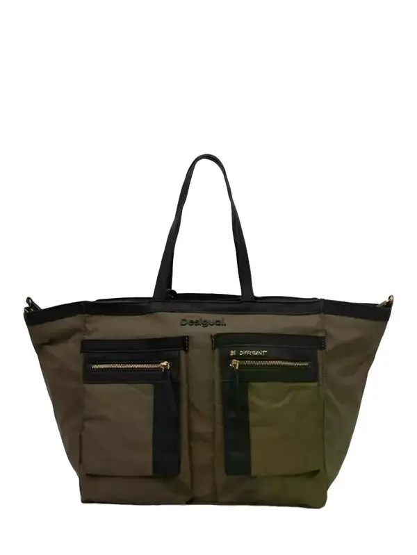 Desigual Pocket-detail Holdall - Green