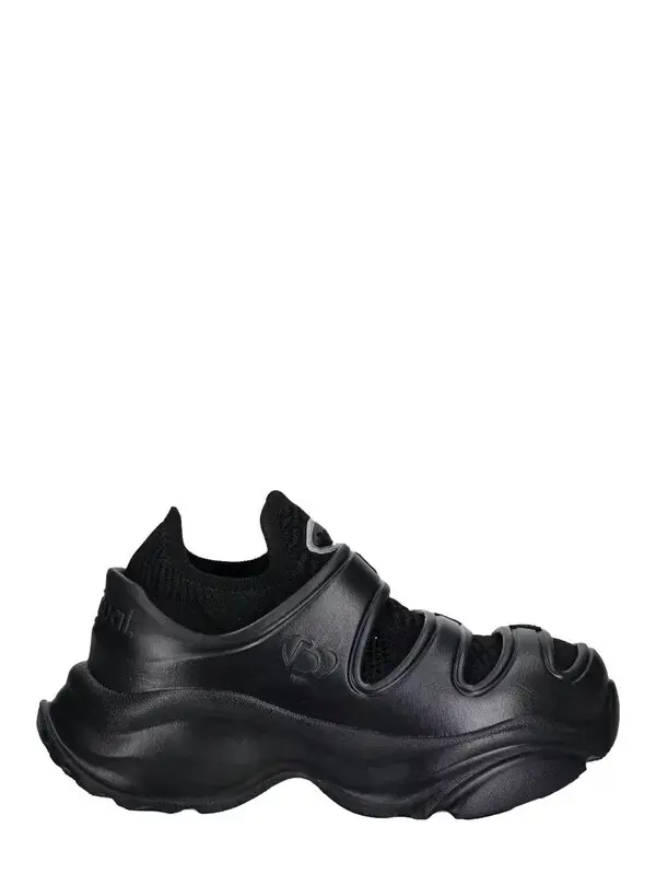 Desigual Strap Detail Sneakers - Black