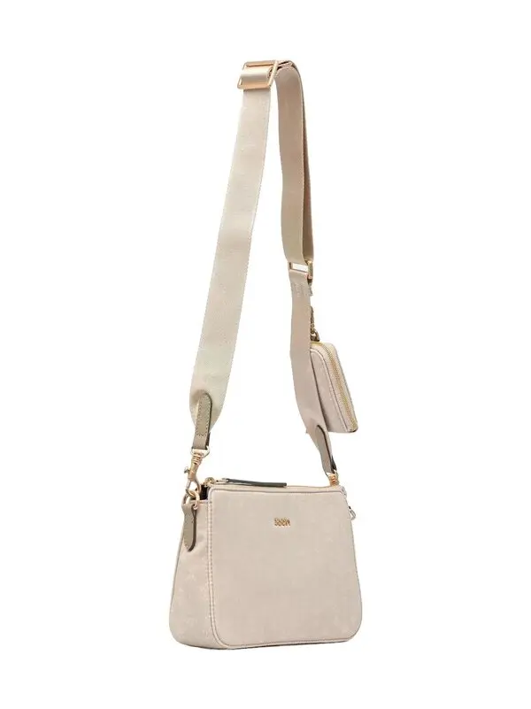 JOOP! Floral-print Cross Body Bag - Neutrals