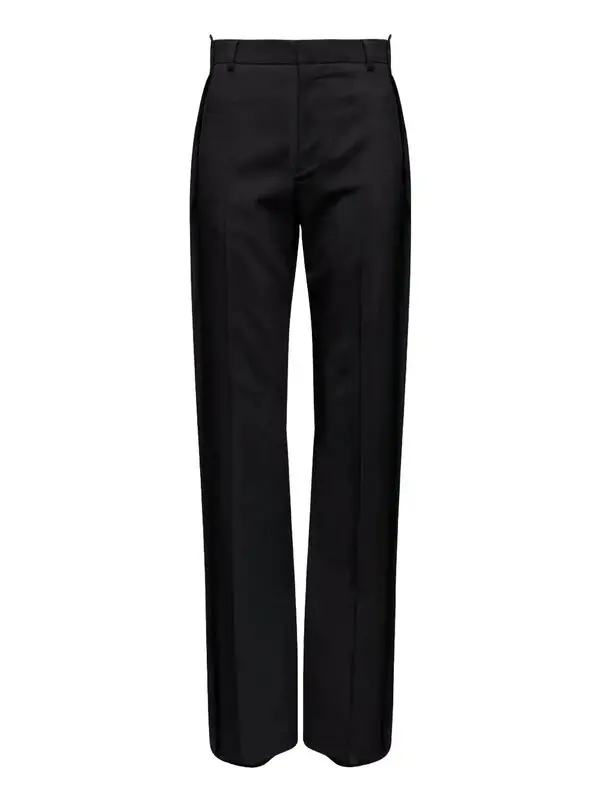 MAISON MARGIELA Wool Trousers - Black