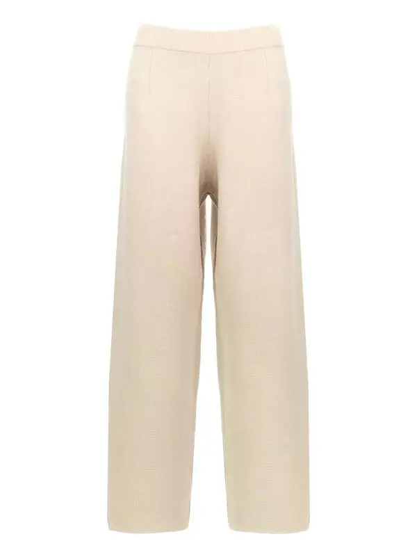 Max Mara Dula Knit Trousers - Neutrals