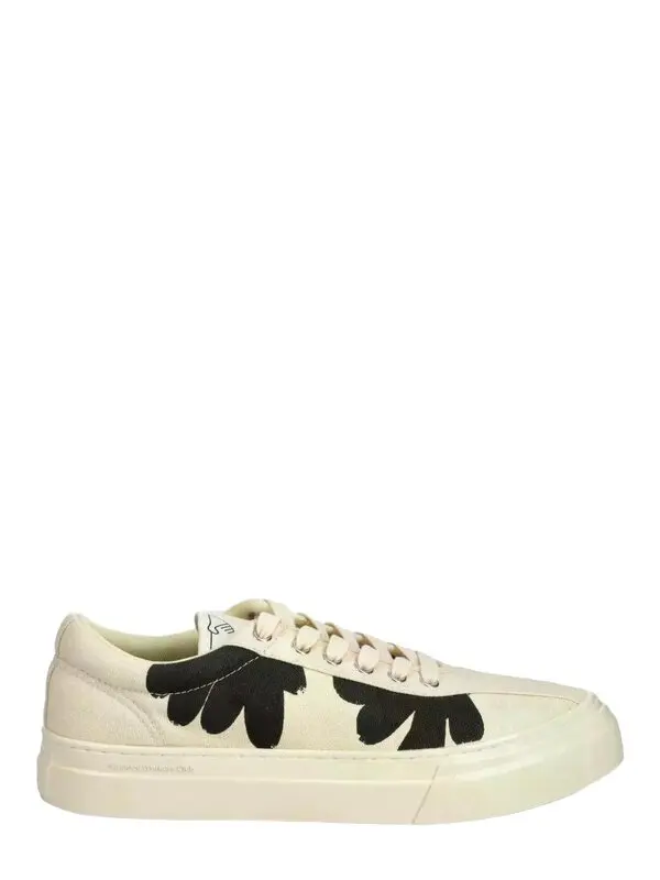 S.W.C STEPNEY WORKERS CLUB Floral-print Sneakers - White